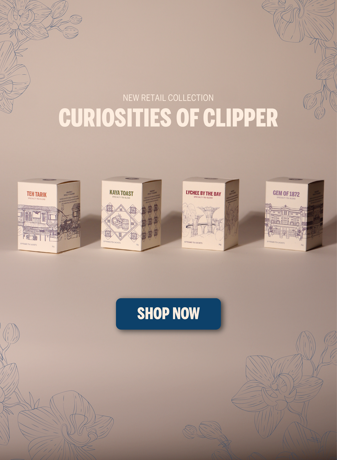 The 1872 Clipper Tea Co. - Singapore's Specialty Tea Blends